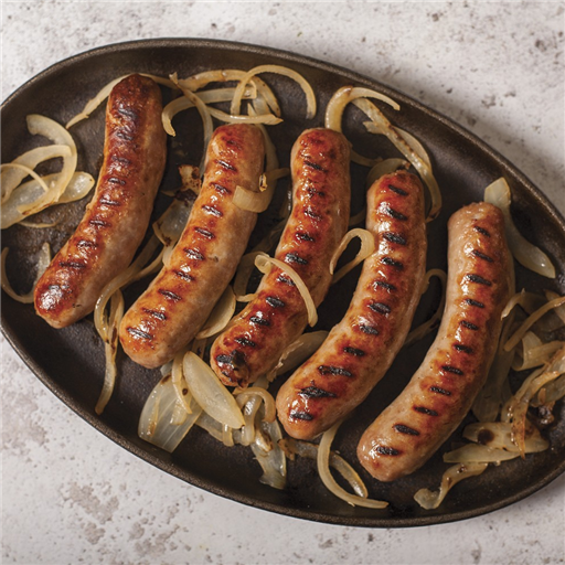 Buy Pork & Caramelised Onion Sausage (G/Free) (4 pack) Supplied Frozen ...